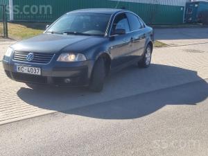 Pelēks Volkswagen Passat B5 2002 Dobele, ar dzinēja tilpumu 1.90 L un nobraukumu 419 tūkst. km par 1650 €, foto  vietnē AUTOMOTO.COM.LV