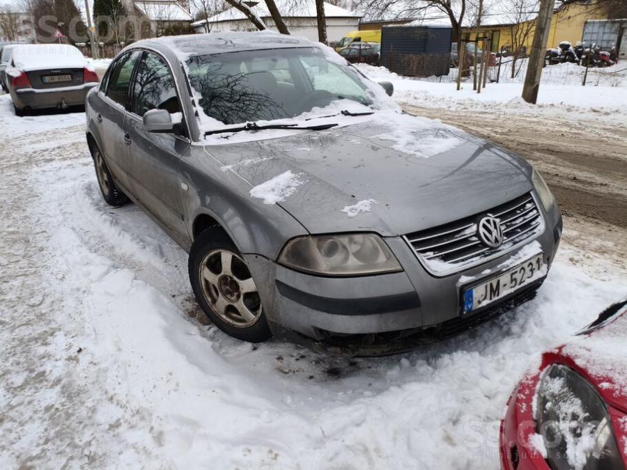 Pelēks Volkswagen Passat B5 2002 Rīga, ar dzinēja tilpumu 1.90 L un nobraukumu 458 tūkst. km par 700 €, foto 1 vietnē AUTOMOTO.COM.LV