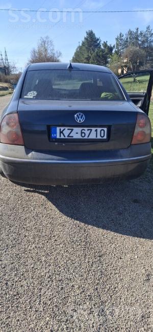 Pelēks Volkswagen Passat B5 2002 Rēzekne, ar dzinēja tilpumu 1.90 L un nobraukumu 355 tūkst. km par 1650 €, foto 5 vietnē AUTOMOTO.COM.LV