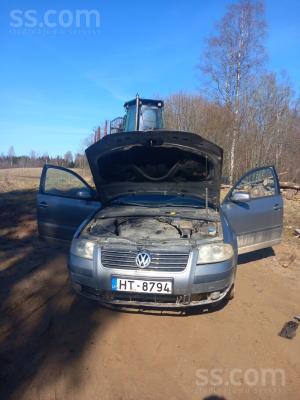 Grey Volkswagen Passat B5 2003 in Aluksne, with an engine capacity of 1.90 L and mileage of 300 thousand km for 400 €, photo 2 on AUTOMOTO.COM.LV