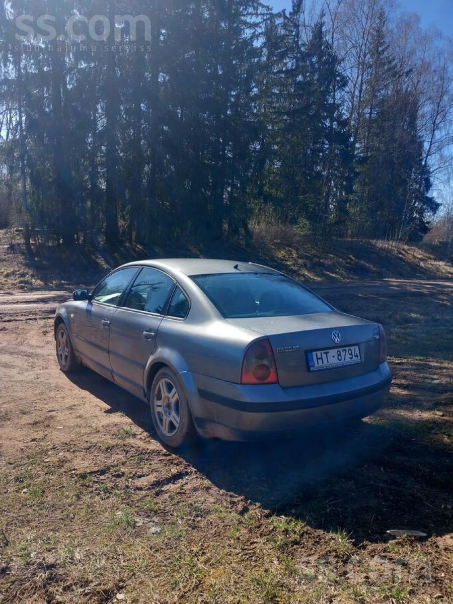 Grey Volkswagen Passat B5 2003 in Aluksne, with an engine capacity of 1.90 L and mileage of 300 thousand km for 400 €, photo 11 on AUTOMOTO.COM.LV