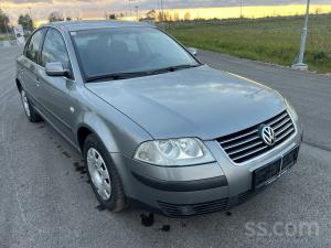 Pelēks Volkswagen Passat B5 2003 Bauska, ar dzinēja tilpumu 1.90 L un nobraukumu 217 tūkst. km par 2350 €, foto 4 vietnē AUTOMOTO.COM.LV