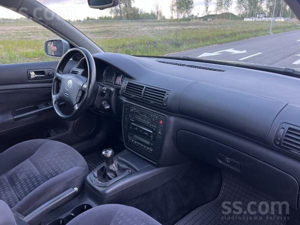 Pelēks Volkswagen Passat B5 2003 Bauska, ar dzinēja tilpumu 1.90 L un nobraukumu 217 tūkst. km par 2350 €, foto 8 vietnē AUTOMOTO.COM.LV