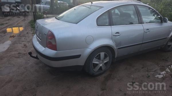 Grey Volkswagen Passat B5 2003 in Jekabpils, with an engine capacity of 1.90 L and mileage of 333 thousand km for 910 €, photo 4 on AUTOMOTO.COM.LV
