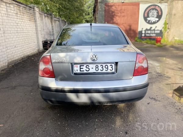 Серый Фольксваген Пассат Б5 2003 в Елгава, объемом двигателя 2.00 л и пробегом 168 тыс. км за 1150 €, фото 4 на AUTOMOTO.COM.LV