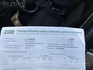 Pelēks Volkswagen Passat B5 2003 Jelgava, ar dzinēja tilpumu 2.00 L un nobraukumu 168 tūkst. km par 1150 €, foto 8 vietnē AUTOMOTO.COM.LV