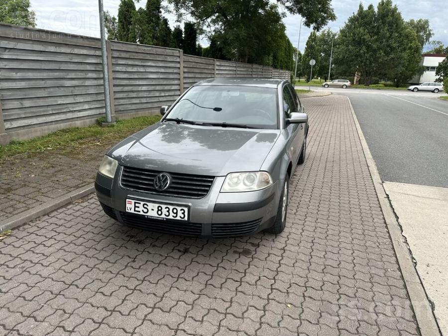 Pelēks Volkswagen Passat B5 2003 Jelgava, ar dzinēja tilpumu 2.00 L un nobraukumu 168 tūkst. km par 1650 €, foto 3 vietnē AUTOMOTO.COM.LV