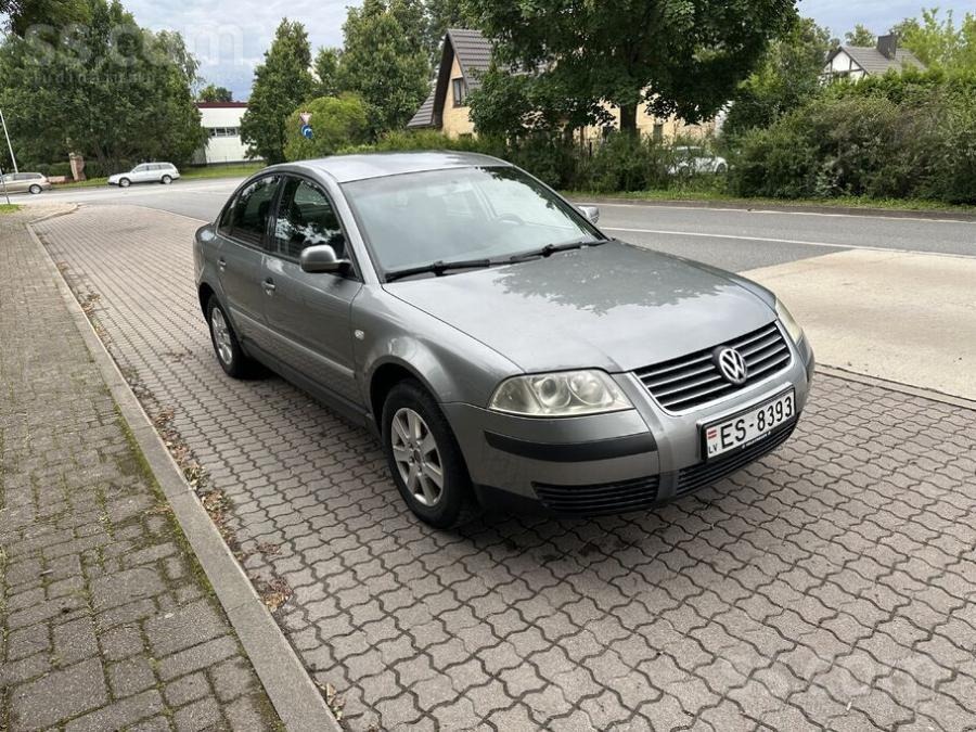 Pelēks Volkswagen Passat B5 2003 Jelgava, ar dzinēja tilpumu 2.00 L un nobraukumu 168 tūkst. km par 1650 €, foto 5 vietnē AUTOMOTO.COM.LV