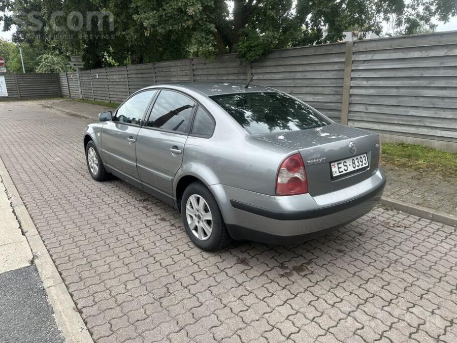 Pelēks Volkswagen Passat B5 2003 Jelgava, ar dzinēja tilpumu 2.00 L un nobraukumu 168 tūkst. km par 1650 €, foto 9 vietnē AUTOMOTO.COM.LV