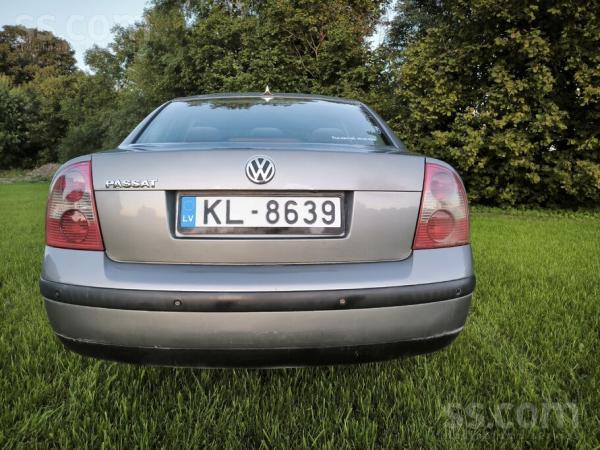 Pelēks Volkswagen Passat B5 2003 Jēkabpils, ar dzinēja tilpumu 1.90 L un nobraukumu 360 tūkst. km par 1090 €, foto 7 vietnē AUTOMOTO.COM.LV