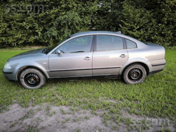 Pelēks Volkswagen Passat B5 2003 Jēkabpils, ar dzinēja tilpumu 1.90 L un nobraukumu 360 tūkst. km par 1090 €, foto 5 vietnē AUTOMOTO.COM.LV
