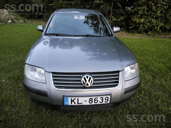 Pelēks Volkswagen Passat B5 2003 Jēkabpils, ar dzinēja tilpumu 1.90 L un nobraukumu 360 tūkst. km par 1090 €, foto 8 vietnē AUTOMOTO.COM.LV