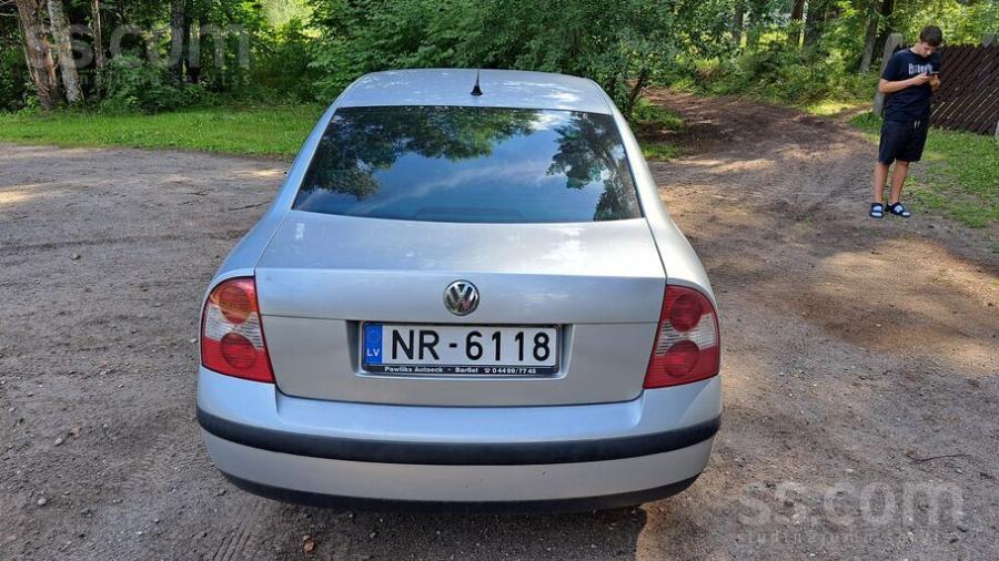 Pelēks Volkswagen Passat B5 2003 Rīga, ar dzinēja tilpumu 2.00 L un nobraukumu 258 tūkst. km par 1500 €, foto 5 vietnē AUTOMOTO.COM.LV
