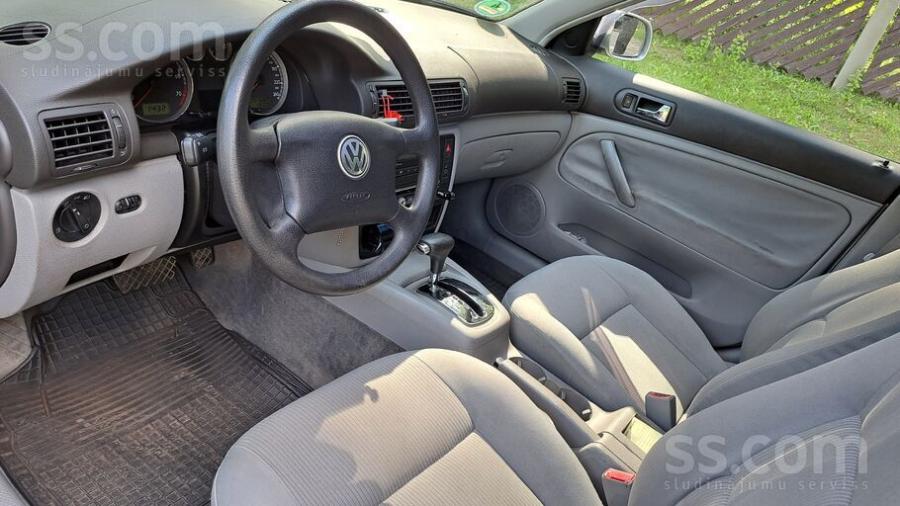 Pelēks Volkswagen Passat B5 2003 Rīga, ar dzinēja tilpumu 2.00 L un nobraukumu 258 tūkst. km par 1500 €, foto 8 vietnē AUTOMOTO.COM.LV