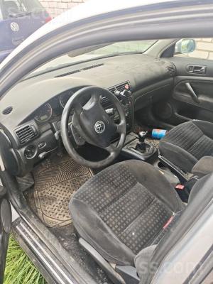 Grey Volkswagen Passat B5 2003 in Valmiera, with an engine capacity of 1.90 L and mileage of 36 thousand km for 250 €, photo 6 on AUTOMOTO.COM.LV