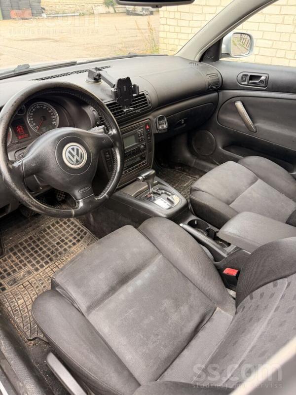 Pelēks Volkswagen Passat B5 2003 Liepāja, ar dzinēja tilpumu 1.90 L un nobraukumu 478 tūkst. km par 800 €, foto 8 vietnē AUTOMOTO.COM.LV
