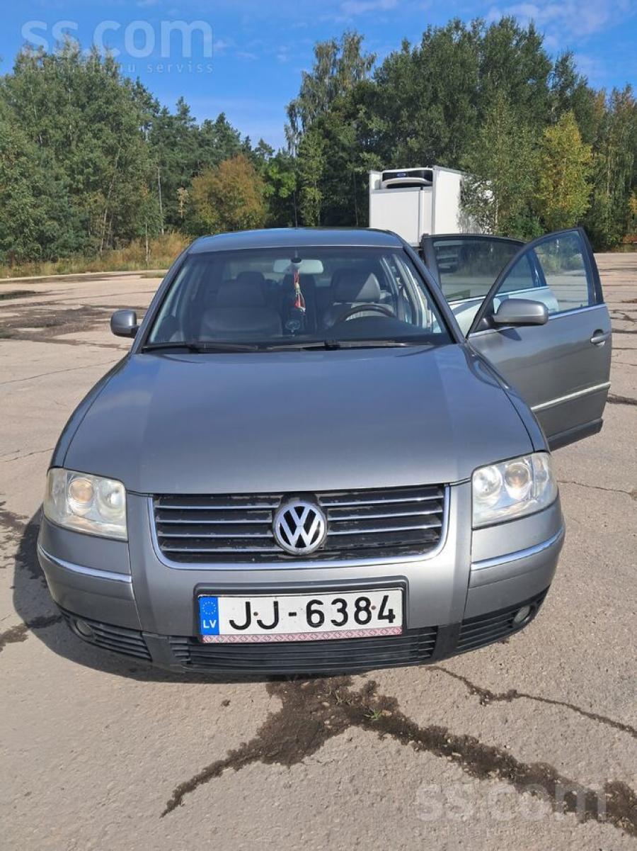 Серый Фольксваген Пассат Б5 2003 в Екабпилс, объемом двигателя 2.00 л и пробегом 413 тыс. км за 1500 €, фото 3 на AUTOMOTO.COM.LV