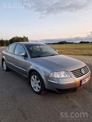 Grey Volkswagen Passat B5 2004 in Limbazi, with an engine capacity of 2.00 L and mileage of 238 thousand km for 1650 €, photo  on AUTOMOTO.COM.LV