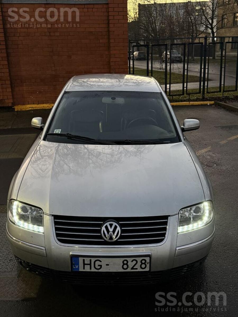 Grey Volkswagen Passat B5 2005 in Riga, with an engine capacity of 1.90 L and mileage of 370 thousand km for 1250 €, photo 2 on AUTOMOTO.COM.LV