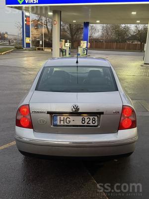 Grey Volkswagen Passat B5 2005 in Riga, with an engine capacity of 1.90 L and mileage of 370 thousand km for 1250 €, photo 5 on AUTOMOTO.COM.LV