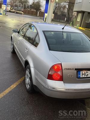 Grey Volkswagen Passat B5 2005 in Riga, with an engine capacity of 1.90 L and mileage of 370 thousand km for 1250 €, photo 11 on AUTOMOTO.COM.LV