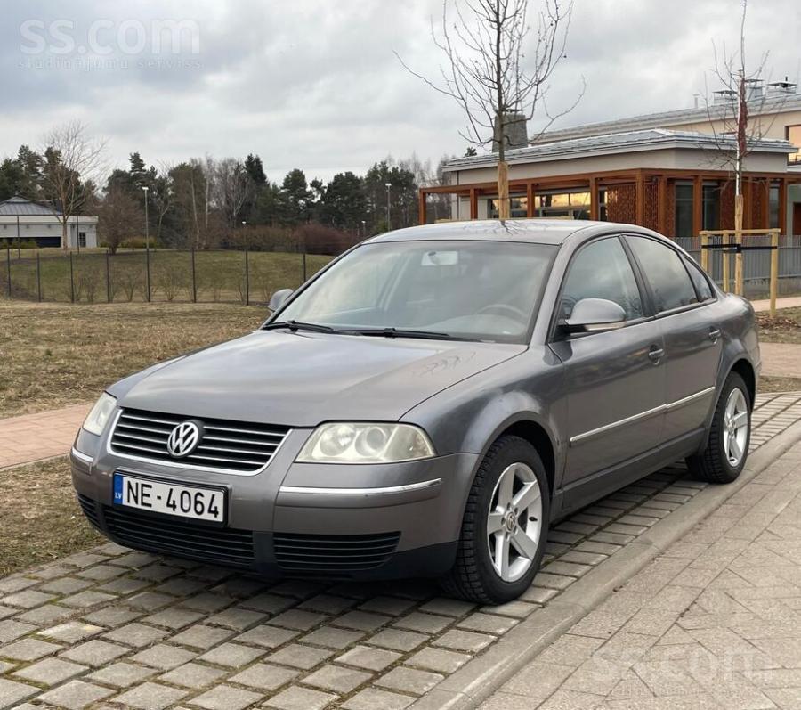 Pelēks Volkswagen Passat B5 2005 Rīga, ar dzinēja tilpumu 1.90 L un nobraukumu 344 tūkst. km par 1350 €, foto 1 vietnē AUTOMOTO.COM.LV