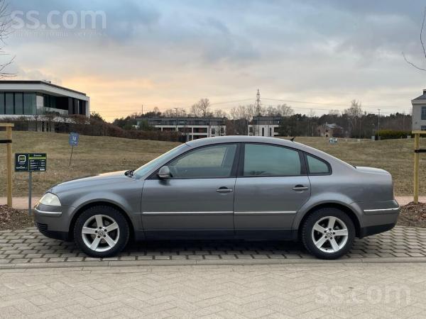Grey Volkswagen Passat B5 2005 in Riga, with an engine capacity of 1.90 L and mileage of 344 thousand km for 1350 €, photo 2 on AUTOMOTO.COM.LV