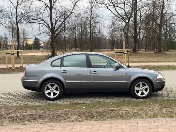 Grey Volkswagen Passat B5 2005 in Riga, with an engine capacity of 1.90 L and mileage of 344 thousand km for 1350 €, photo 4 on AUTOMOTO.COM.LV