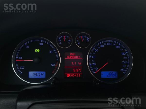 Grey Volkswagen Passat B5 2005 in Riga, with an engine capacity of 1.90 L and mileage of 344 thousand km for 1350 €, photo 7 on AUTOMOTO.COM.LV
