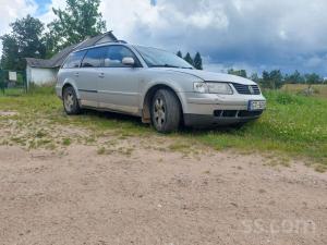 Grey Volkswagen Passat B5 1998 in Madona, with an engine capacity of 1.90 L and mileage of 401 thousand km for 1000 €, photo 3 on AUTOMOTO.COM.LV