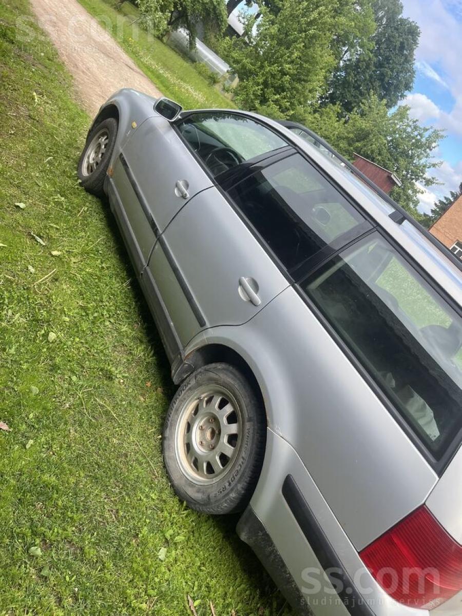 Grey Volkswagen Passat B5 1998 in Valka, with an engine capacity of 1.90 L and mileage of 500 thousand km for 1000 €, photo 5 on AUTOMOTO.COM.LV