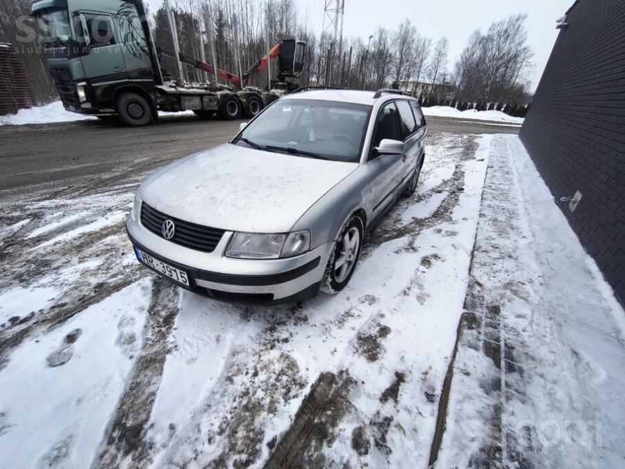 Pelēks Volkswagen Passat B5 1999 Gulbene, ar dzinēja tilpumu 1.90 L un nobraukumu 470 tūkst. km par 800 €, foto 5 vietnē AUTOMOTO.COM.LV