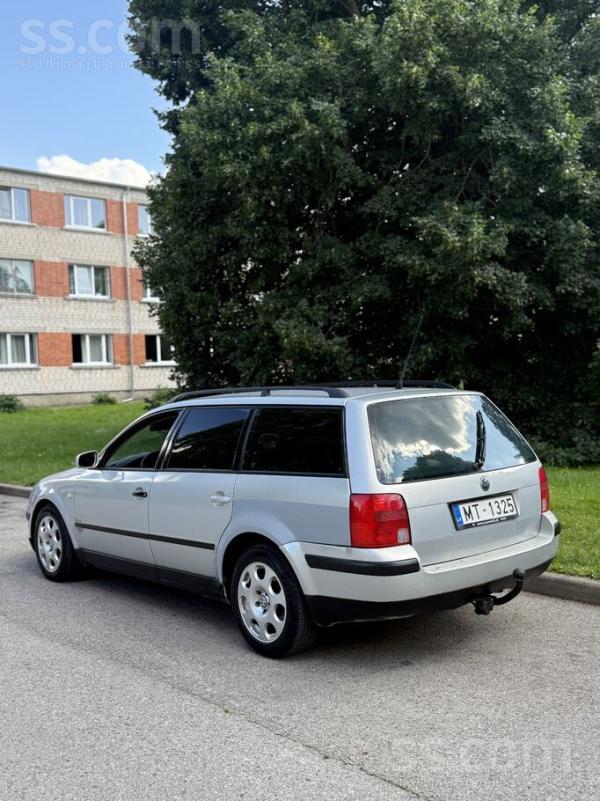 Pelēks Volkswagen Passat B5 1999 Kuldīga, ar dzinēja tilpumu 1.90 L un nobraukumu 410 tūkst. km par 1150 €, foto 3 vietnē AUTOMOTO.COM.LV
