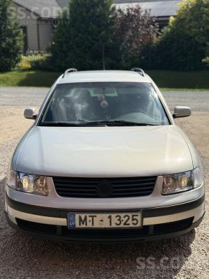 Pelēks Volkswagen Passat B5 1999 Kuldīga, ar dzinēja tilpumu 1.90 L un nobraukumu 410 tūkst. km par 1150 €, foto 5 vietnē AUTOMOTO.COM.LV