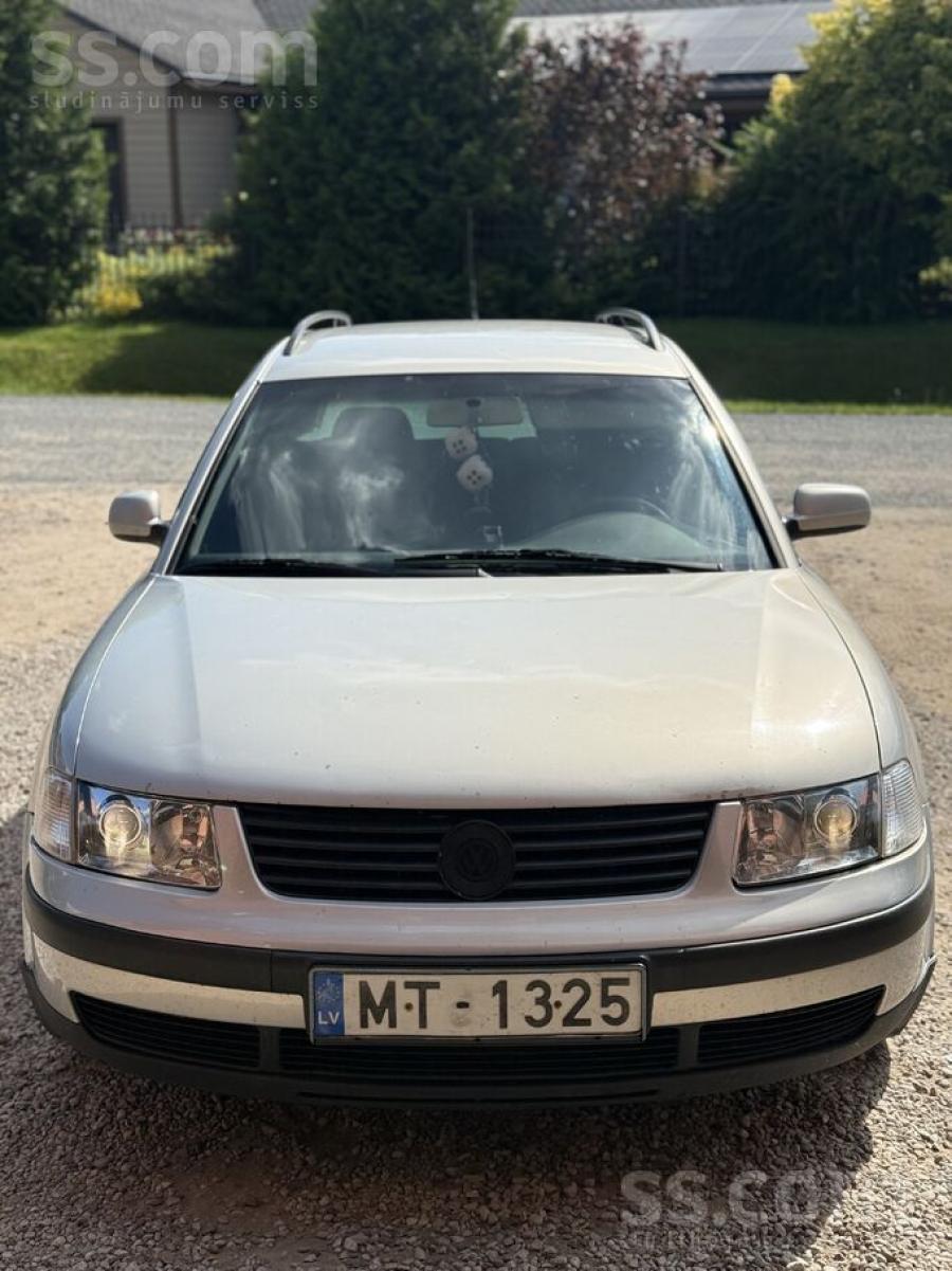 Pelēks Volkswagen Passat B5 1999 Kuldīga, ar dzinēja tilpumu 1.90 L un nobraukumu 410 tūkst. km par 1150 €, foto 5 vietnē AUTOMOTO.COM.LV