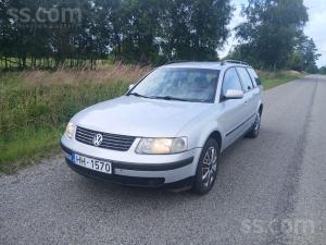 Grey Volkswagen Passat B5 1999 in Rezekne, with an engine capacity of 1.90 L and mileage of 351 thousand km for 1050 €, photo  on AUTOMOTO.COM.LV