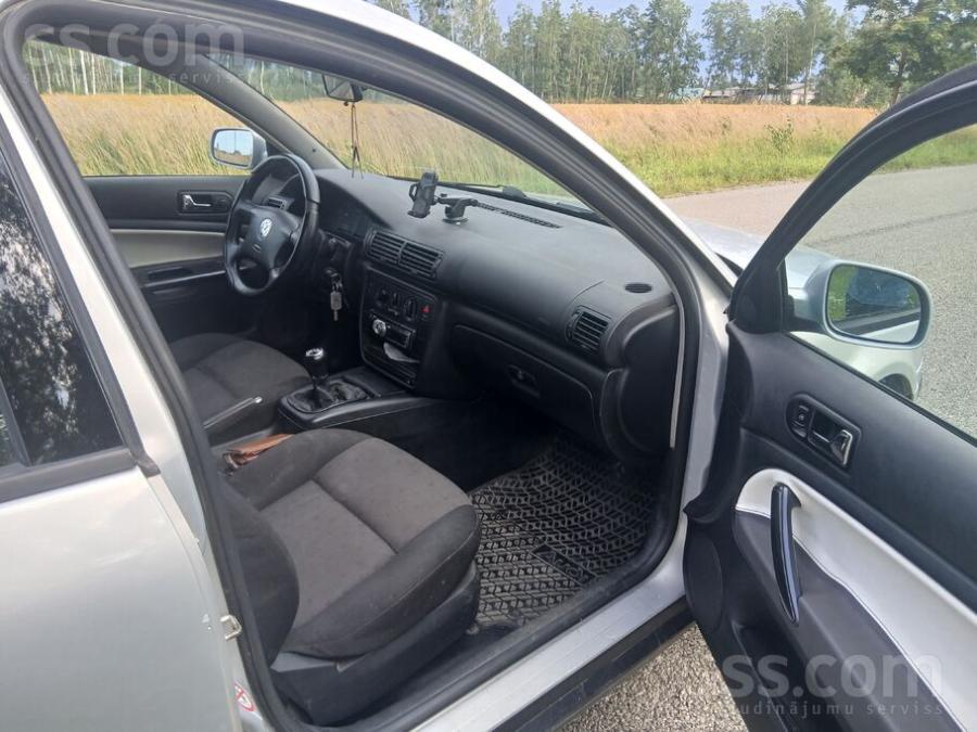 Pelēks Volkswagen Passat B5 1999 Rēzekne, ar dzinēja tilpumu 1.90 L un nobraukumu 351 tūkst. km par 1050 €, foto 6 vietnē AUTOMOTO.COM.LV