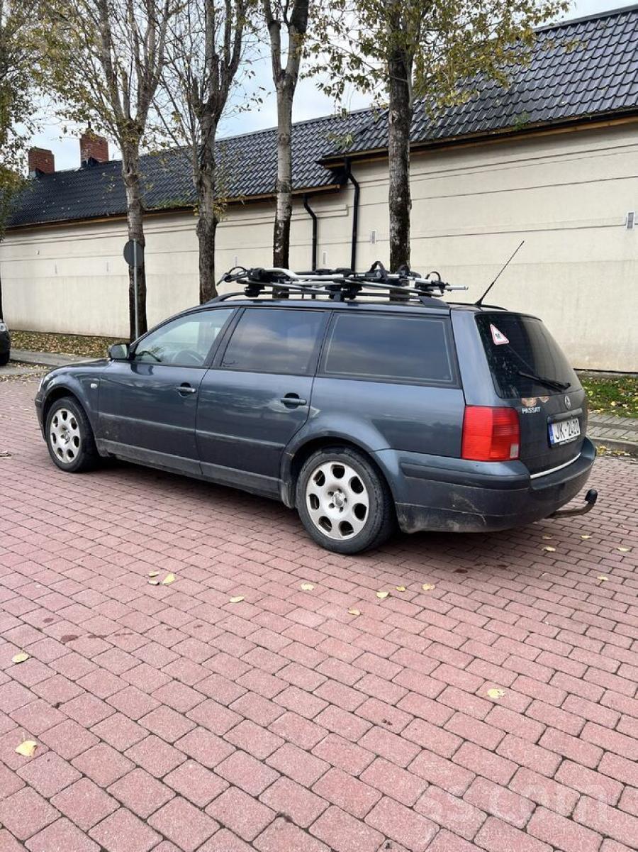 Grey Volkswagen Passat B5 1999 in Liepaja, with an engine capacity of 1.60 L and mileage of 351 thousand km for 750 €, photo 4 on AUTOMOTO.COM.LV