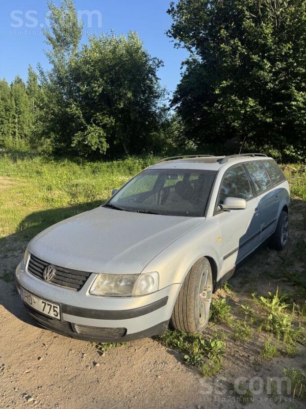 Pelēks Volkswagen Passat B5 2000 Saldus, ar dzinēja tilpumu 1.90 L un nobraukumu 350 tūkst. km par 750 €, foto 2 vietnē AUTOMOTO.COM.LV