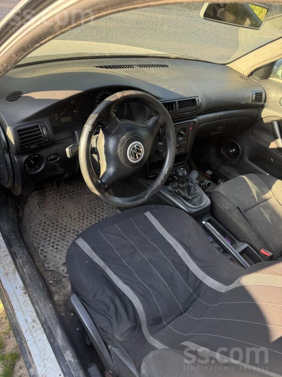 Pelēks Volkswagen Passat B5 2000 Saldus, ar dzinēja tilpumu 1.90 L un nobraukumu 350 tūkst. km par 750 €, foto 7 vietnē AUTOMOTO.COM.LV