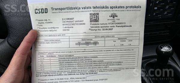 Серый Фольксваген Пассат Б5 2000 в Рига, объемом двигателя 1.90 л и пробегом 340 тыс. км за 1350 €, фото 8 на AUTOMOTO.COM.LV