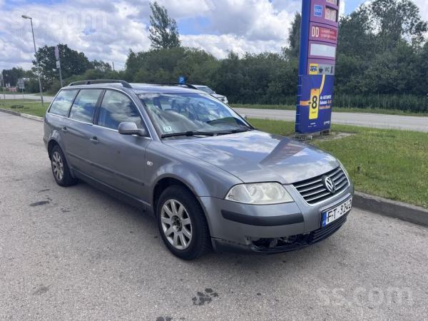 Pelēks Volkswagen Passat B5 2001 Jelgava, ar dzinēja tilpumu 1.90 L un nobraukumu 288 tūkst. km par 700 €, foto 1 vietnē AUTOMOTO.COM.LV