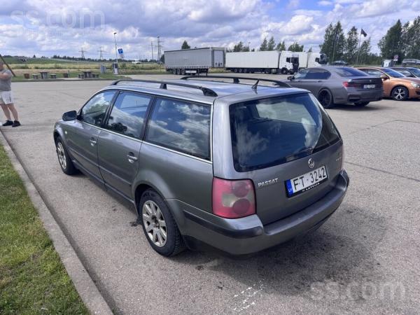 Pelēks Volkswagen Passat B5 2001 Jelgava, ar dzinēja tilpumu 1.90 L un nobraukumu 288 tūkst. km par 700 €, foto 4 vietnē AUTOMOTO.COM.LV