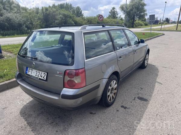 Pelēks Volkswagen Passat B5 2001 Jelgava, ar dzinēja tilpumu 1.90 L un nobraukumu 288 tūkst. km par 700 €, foto 5 vietnē AUTOMOTO.COM.LV