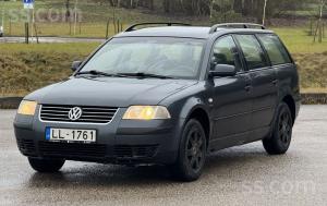 Pelēks Volkswagen Passat B5 2001 Valmiera, ar dzinēja tilpumu 1.90 L un nobraukumu 290 tūkst. km par 1500 €, foto 2 vietnē AUTOMOTO.COM.LV