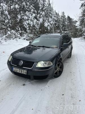 Grey Volkswagen Passat B5 2001 in Rezekne, with an engine capacity of 1.90 L and mileage of 395 thousand km for 1450 €, photo  on AUTOMOTO.COM.LV