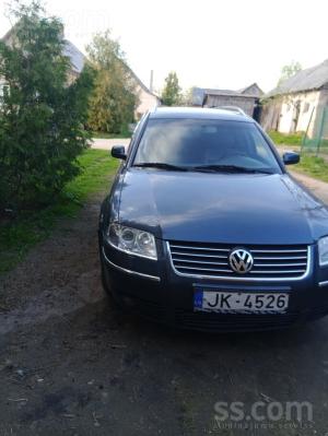 Grey Volkswagen Passat B5 2001 in Balvi, with an engine capacity of 1.90 L and mileage of 0 thousand km for 1500 €, photo  on AUTOMOTO.COM.LV