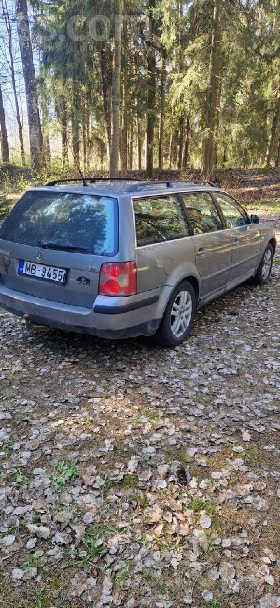Pelēks Volkswagen Passat B5 2001 Talsi, ar dzinēja tilpumu 1.90 L un nobraukumu 430 tūkst. km par 1750 €, foto 4 vietnē AUTOMOTO.COM.LV