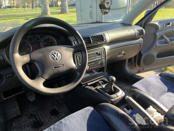 Grey Volkswagen Passat B5 2001 in Ogre, with an engine capacity of 1.90 L and mileage of 550 thousand km for 1750 €, photo 6 on AUTOMOTO.COM.LV