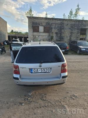 Grey Volkswagen Passat B5 2001 in Gulbene, with an engine capacity of 2.00 L and mileage of 380 thousand km for 1050 €, photo  on AUTOMOTO.COM.LV